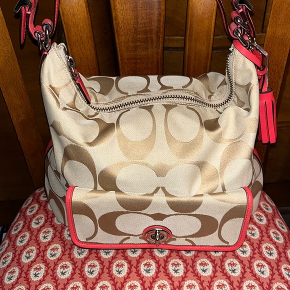 Coach | Bags | Coach Legacy Courtney Convertible Hobo Bag Signature ...